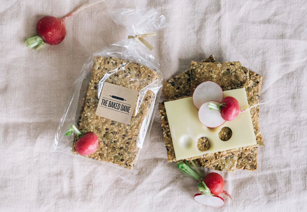 The Baked Dane's Original Knækbrød – Kākāriki Green Organics