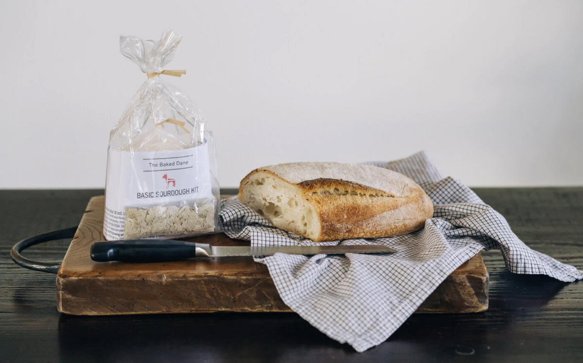 The Baked Dane Sourdough Starter Kit – Kākāriki Green Organics